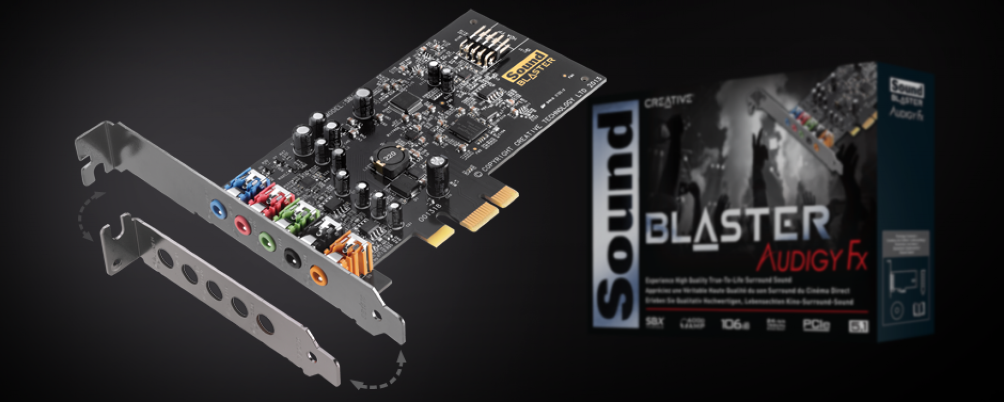 Creative Sound Blaster Audigy FX PCI Express:Buen sonido a buen precio