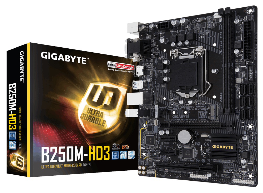 Gigabyte GA-B250M-D3H, fiabilidad y conectividad de nueva generación