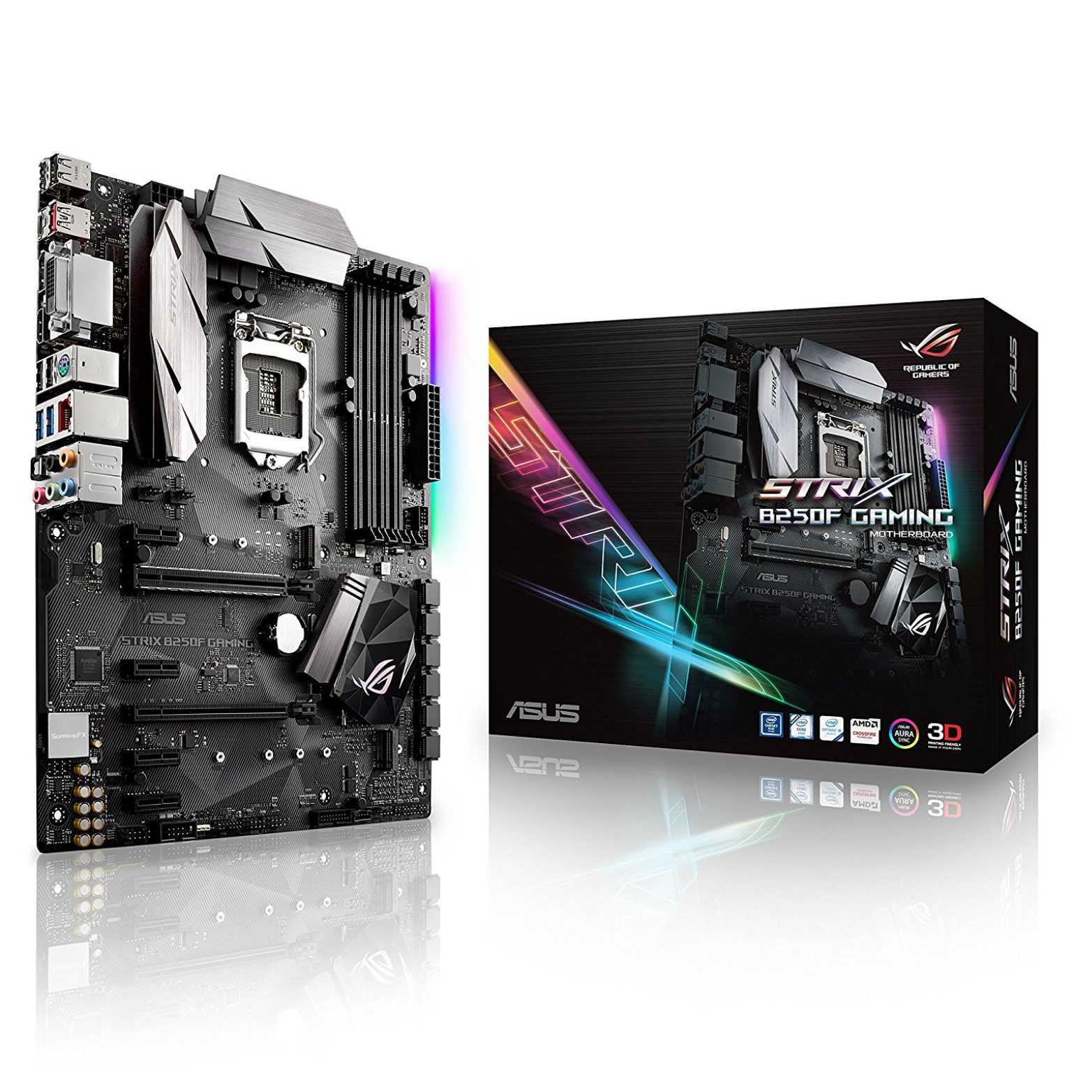 Asus ROG Strix B250F Gaming, un estallido de color para tus sesiones de ...