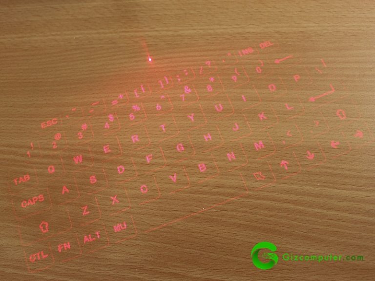 Laser Projection Virtual Keyboard, probamos este teclado láser