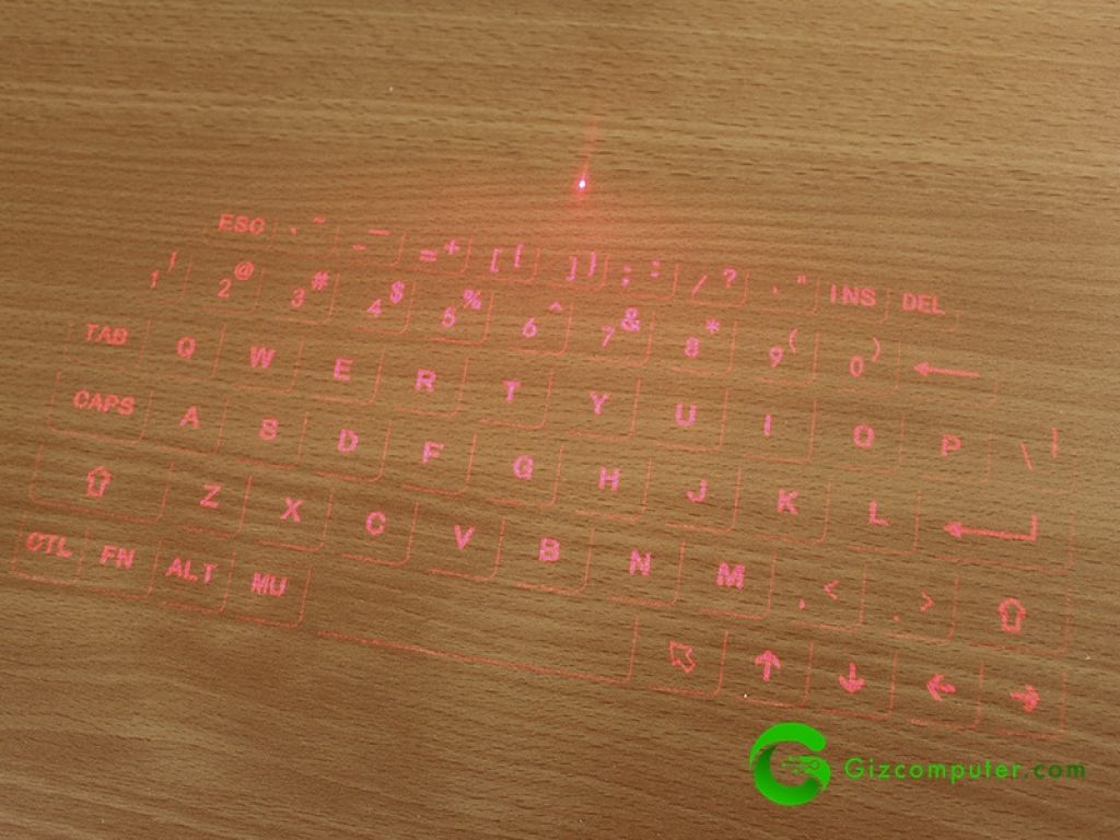 Laser Projection Virtual Keyboard, probamos este teclado láser