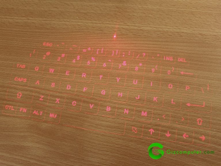 Laser Projection Virtual Keyboard, probamos este teclado láser