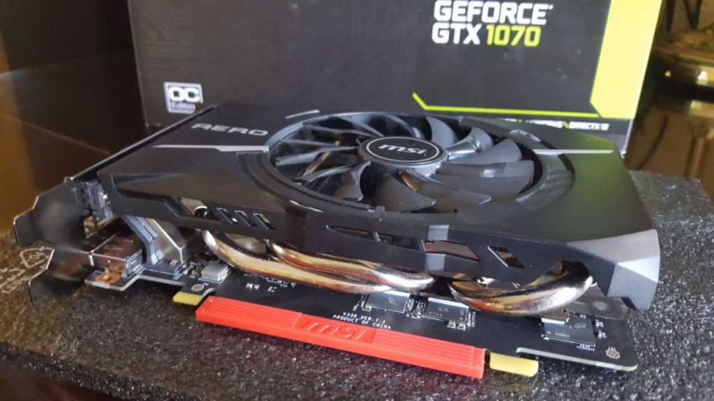MSI GeForce GTX 1070 Aero ITX 8G OC: la hemos probado