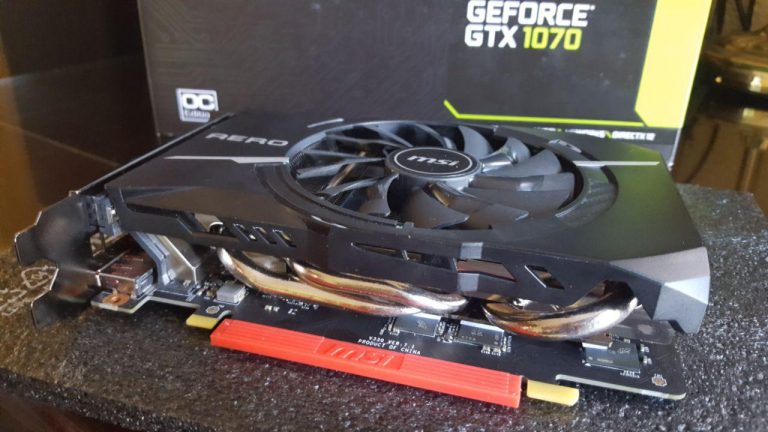 MSI GeForce GTX 1070 Aero ITX 8G OC: la hemos probado