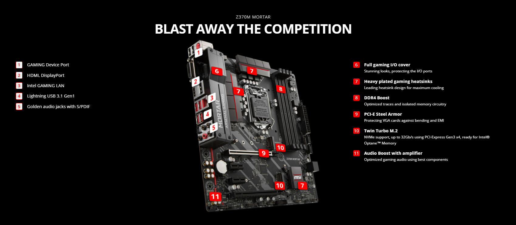 MSI Z370M Mortar, una pequeña placa que conquista el corazón gamer