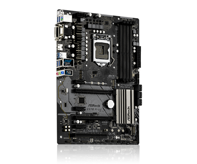 Asrock Z370 Pro4, una placa base avanzada para la 8ª generación de Intel