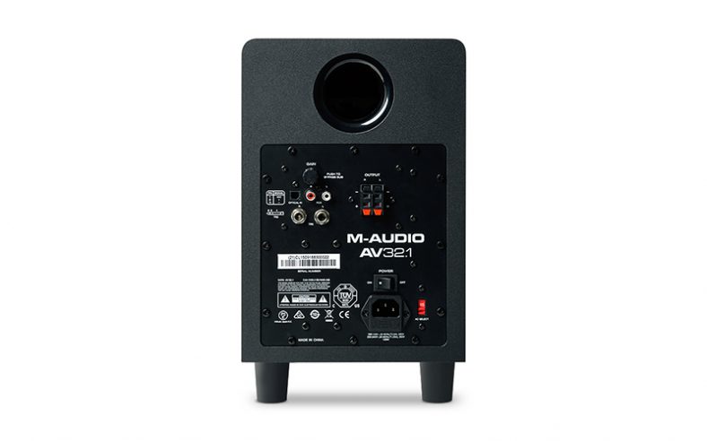 M-Audio AV32.1, audio de calidad profesional en el escritorio
