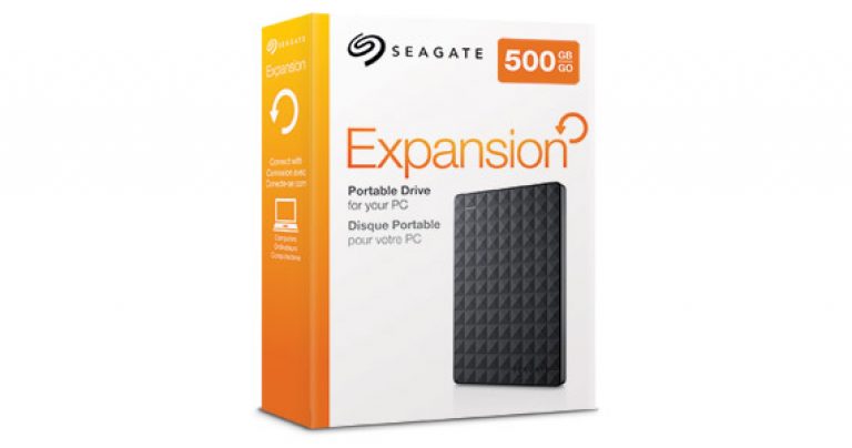 Seagate Expansion, almacenamiento eficaz y al instante