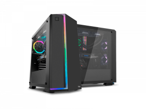 Nox Infinity Neon, descubrimos este chasis con RGB y ventana de cristal