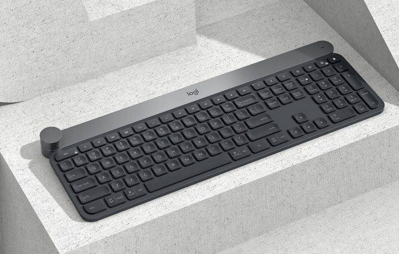 Logitech Craft, un teclado inalámbrico con disco selector creativo