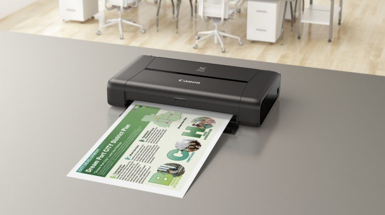 Canon PIXMA iP110, una impresora portátil para los amantes de la fotos