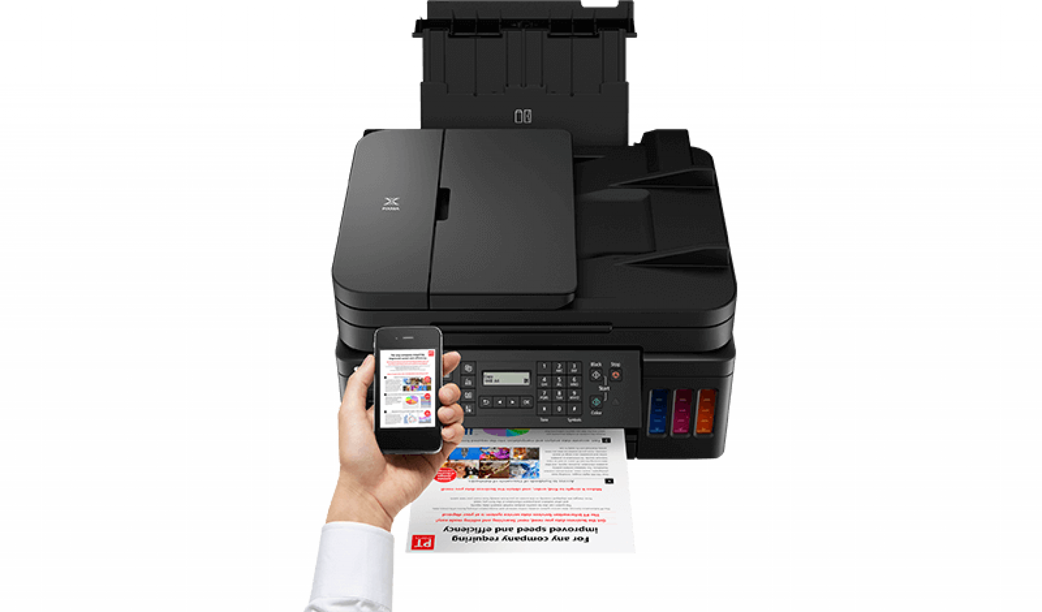 Canon Pixma G7050, una impresora 4 en 1 con depósitos rellenables