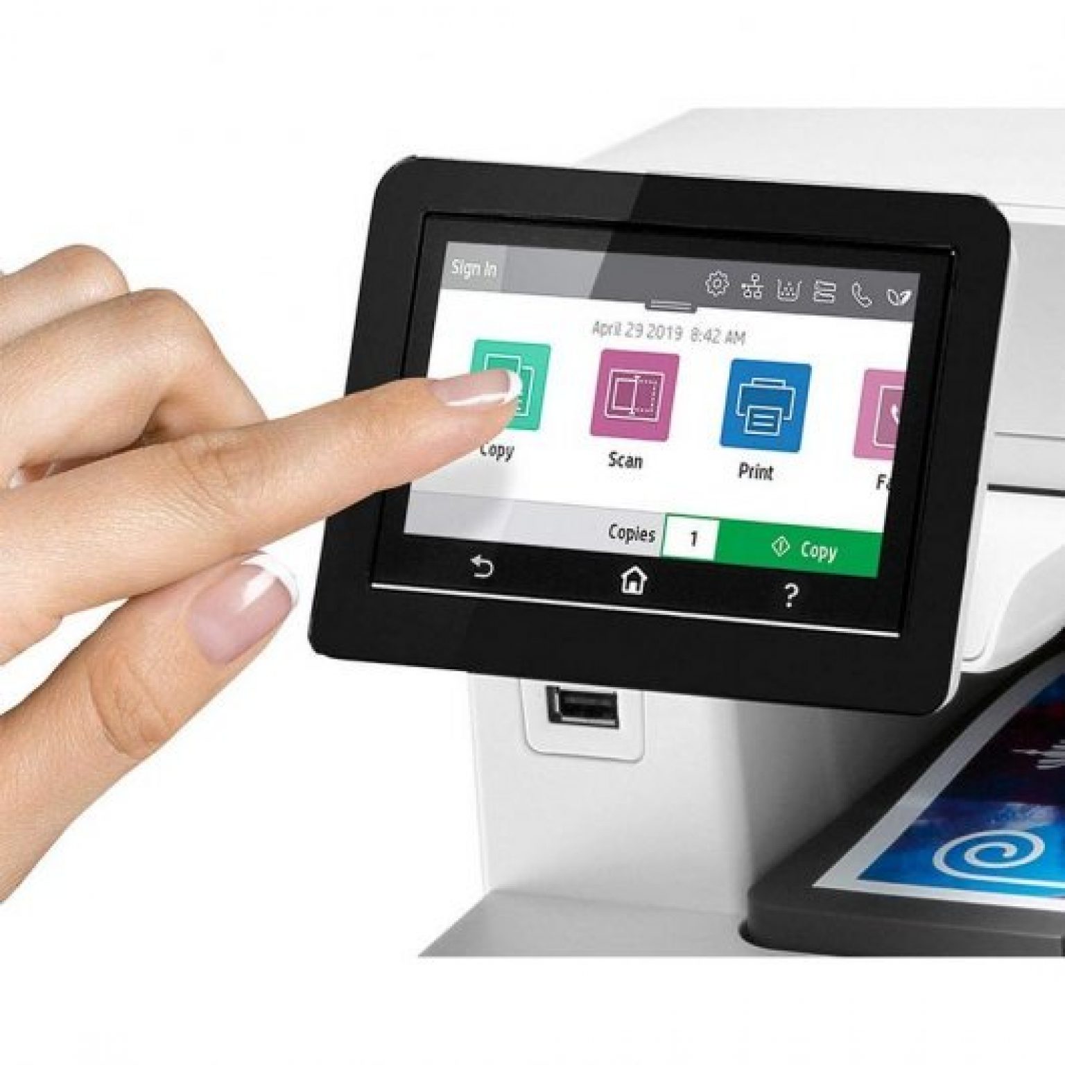 HP Color Laserjet Pro M479fdn, impresora multifunción para la oficina