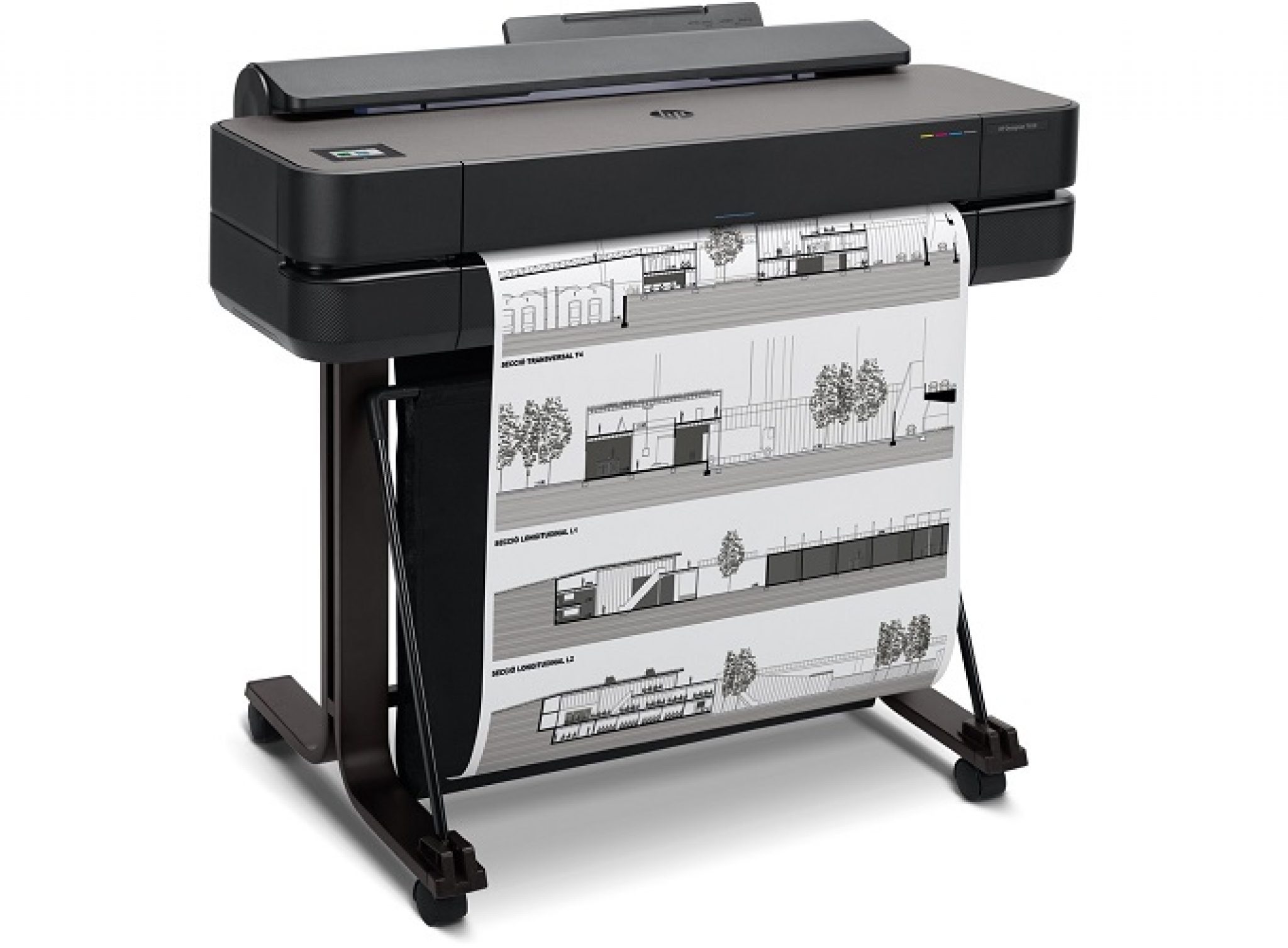 HP DesignJet T650, plotter a color de 24" para pymes