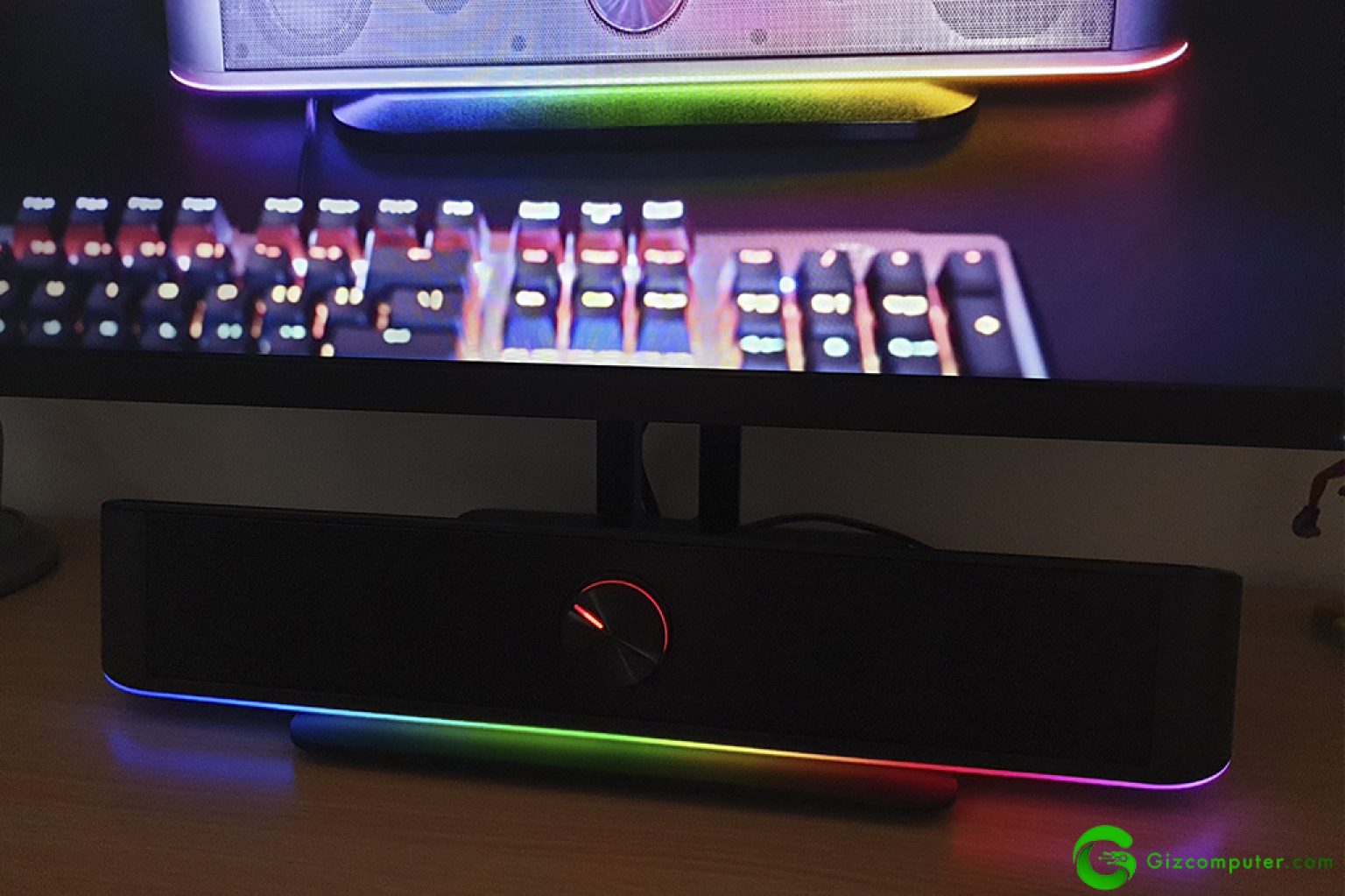 Trust GXT 619 Thorne, barra compacta, económica y con iluminación RGB