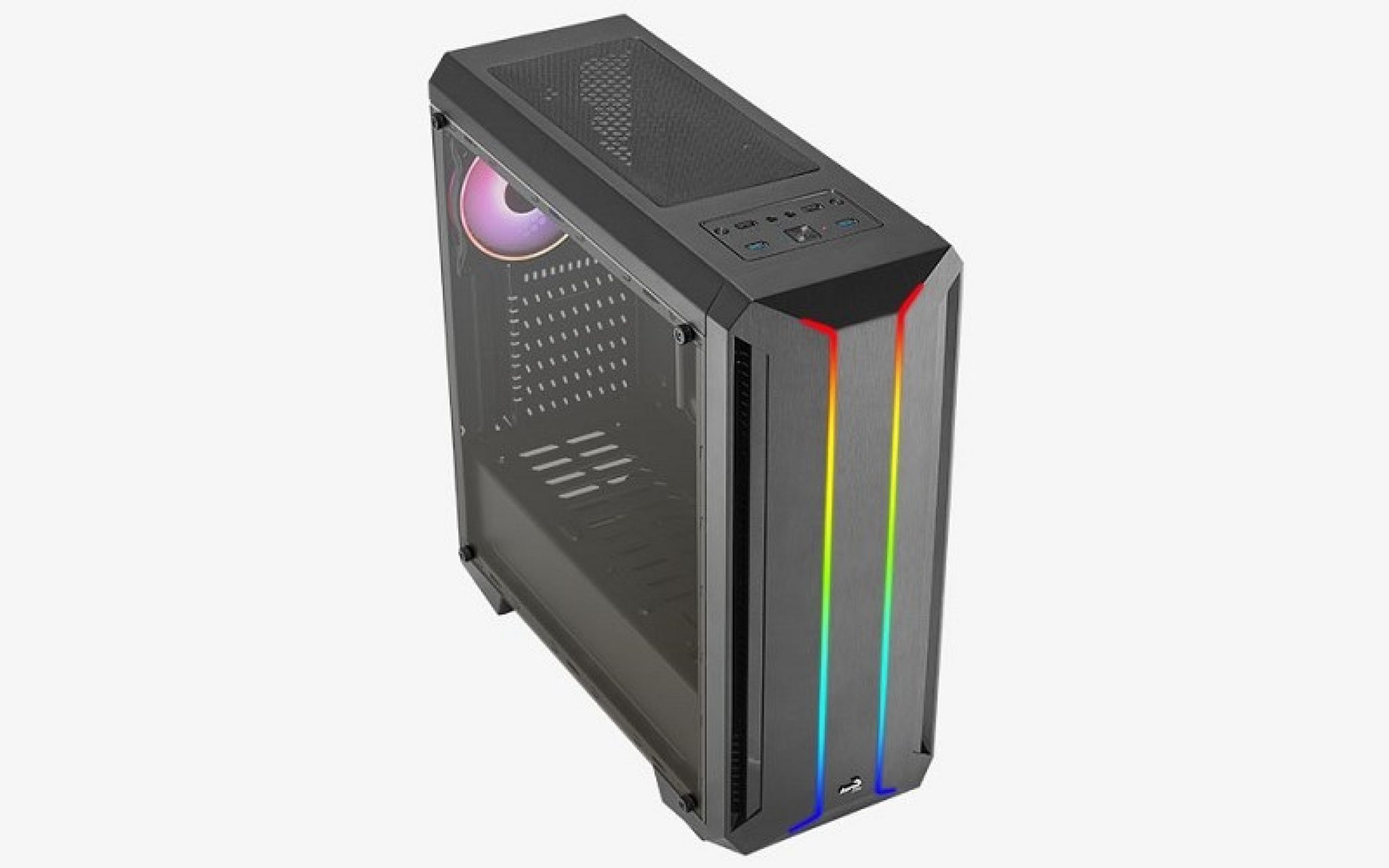 Aerocool Skyline, semitorre de estilo gaming con iluminación ARGB
