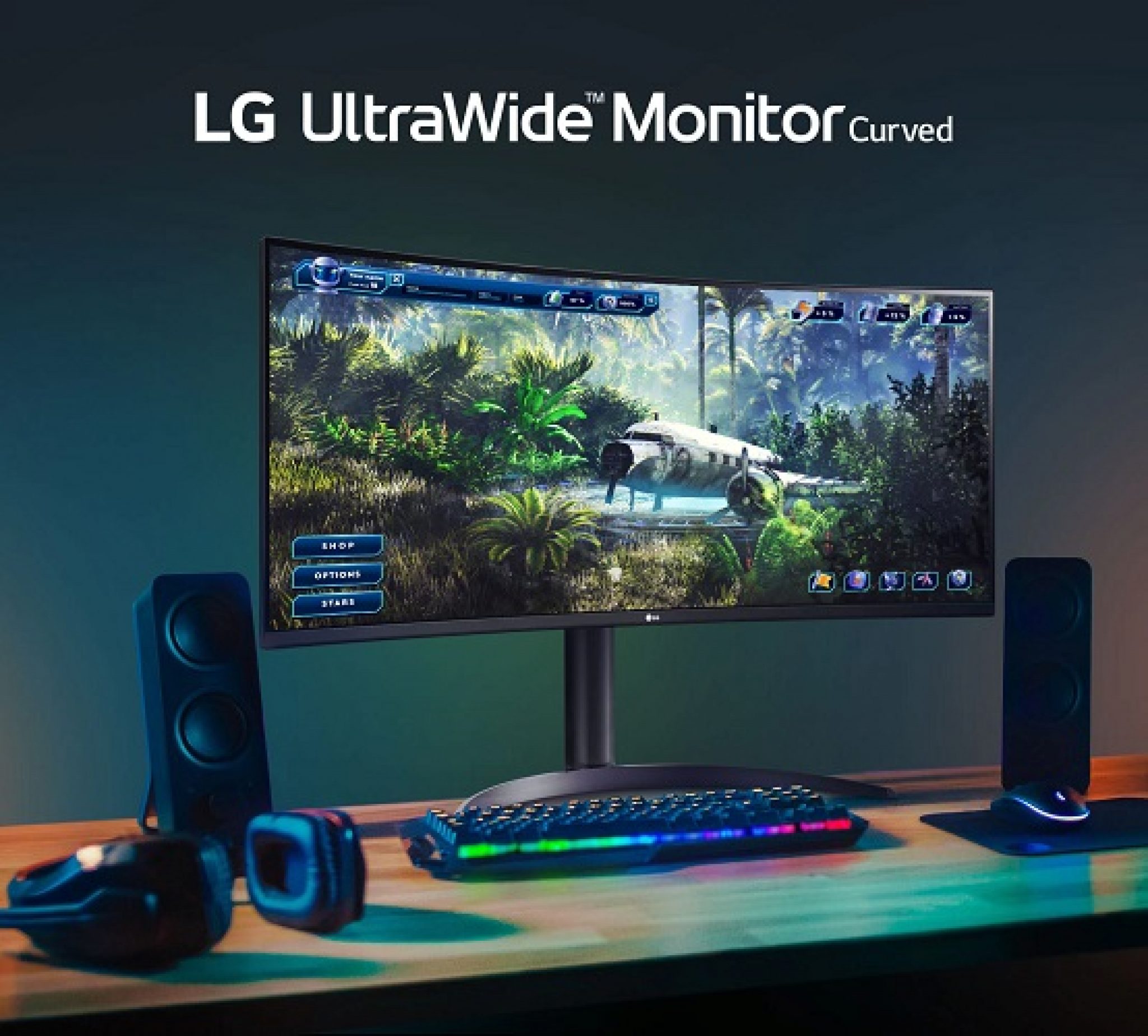 LG 34BP65C-B, monitor curvo ultrapanorámico para negocio y gaming