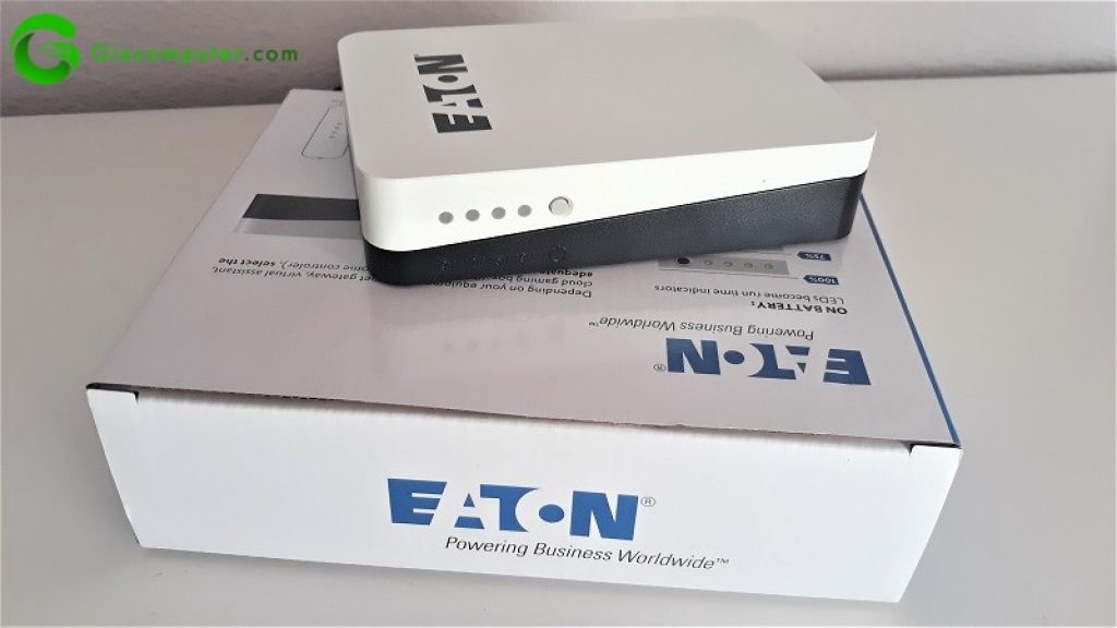 SAI Eaton 3S Mini, probamos este dispositivo con batería de 2200 mAh