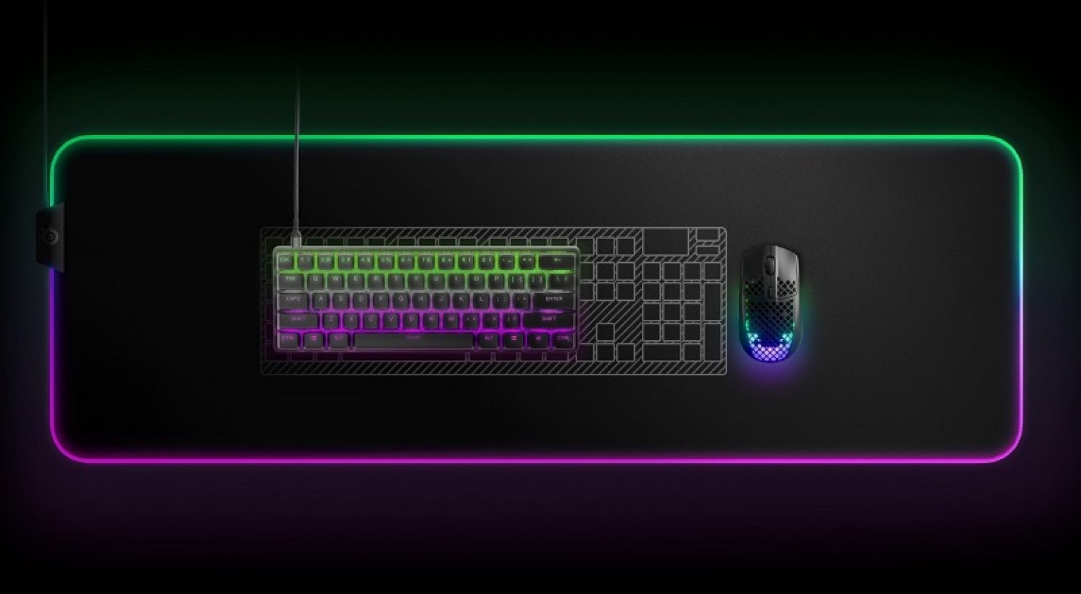 SteelSeries Apex Pro Mini, un compacto teclado gaming rapidísimo