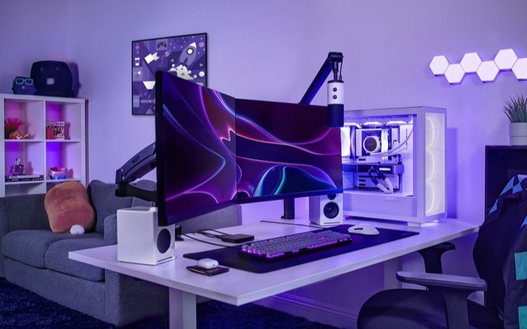 NZXT Canvas QHD, monitores gaming en 27 y 32 pulgadas