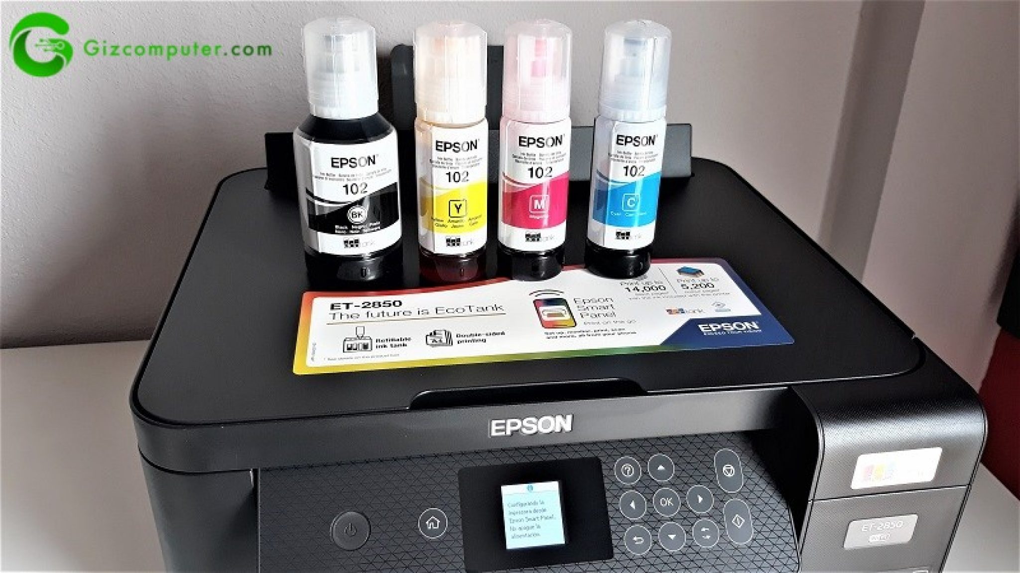 Epson EcoTank ET-2850, probamos esta multifunción de tinta rellenable