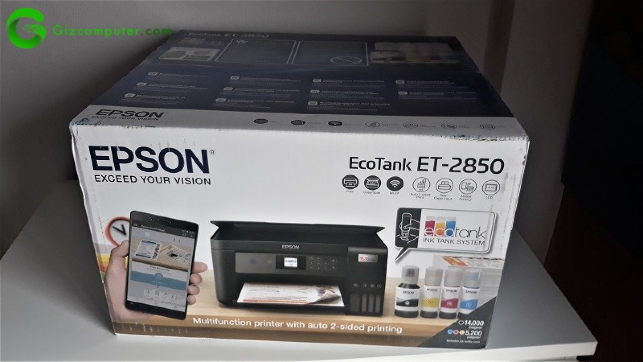 Epson EcoTank ET-2850, probamos esta multifunción de tinta rellenable