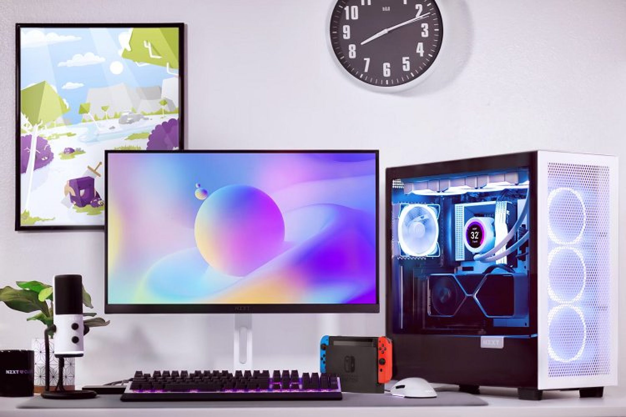NZXT Canvas FHD, monitores gaming 240Hz 25" y 27"