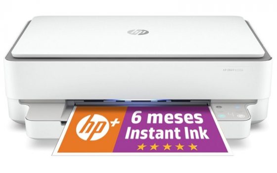 HP Envy 6030e, máquina multifunción familiar compatible con Instant Ink