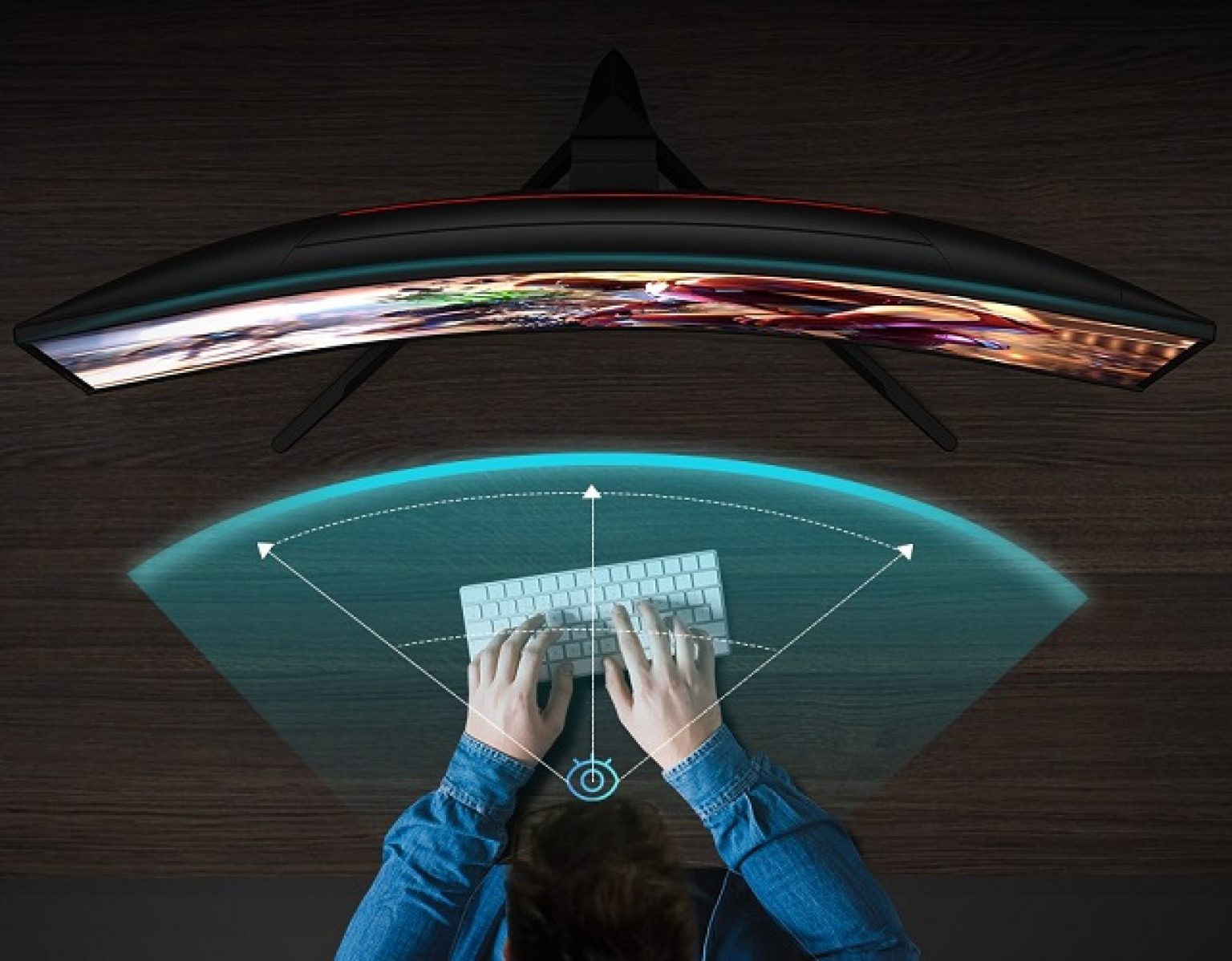 KTC H32S17, un veloz monitor gaming curvo de 32 pulgadas QHD