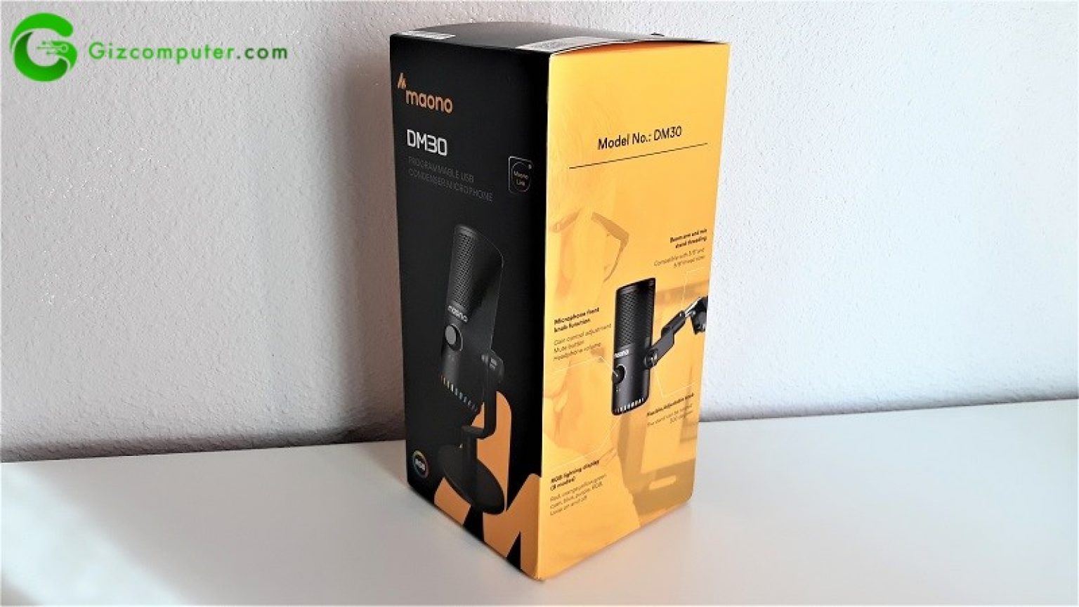 MAONO DM30, probamos este micrófono USB de condensador con RGB