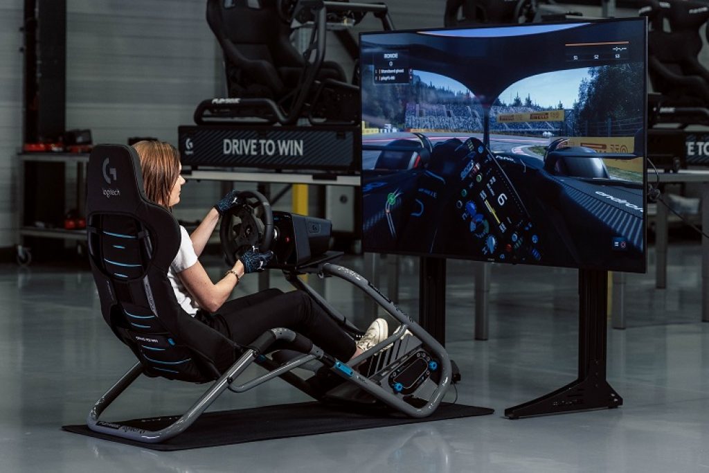 Playseat Trophy - Logitech G Edition, asiento para simuladores