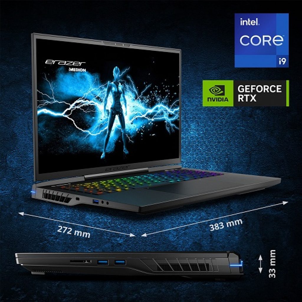 Medion Erazer Beast X40, la máquina gaming "portátil" definitiva