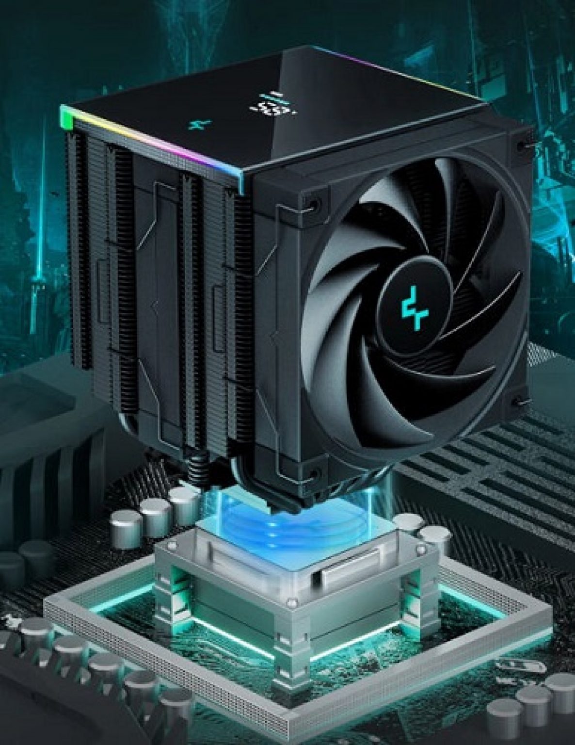DeepCool Ice Cube 620, un cooler con pantalla integrada