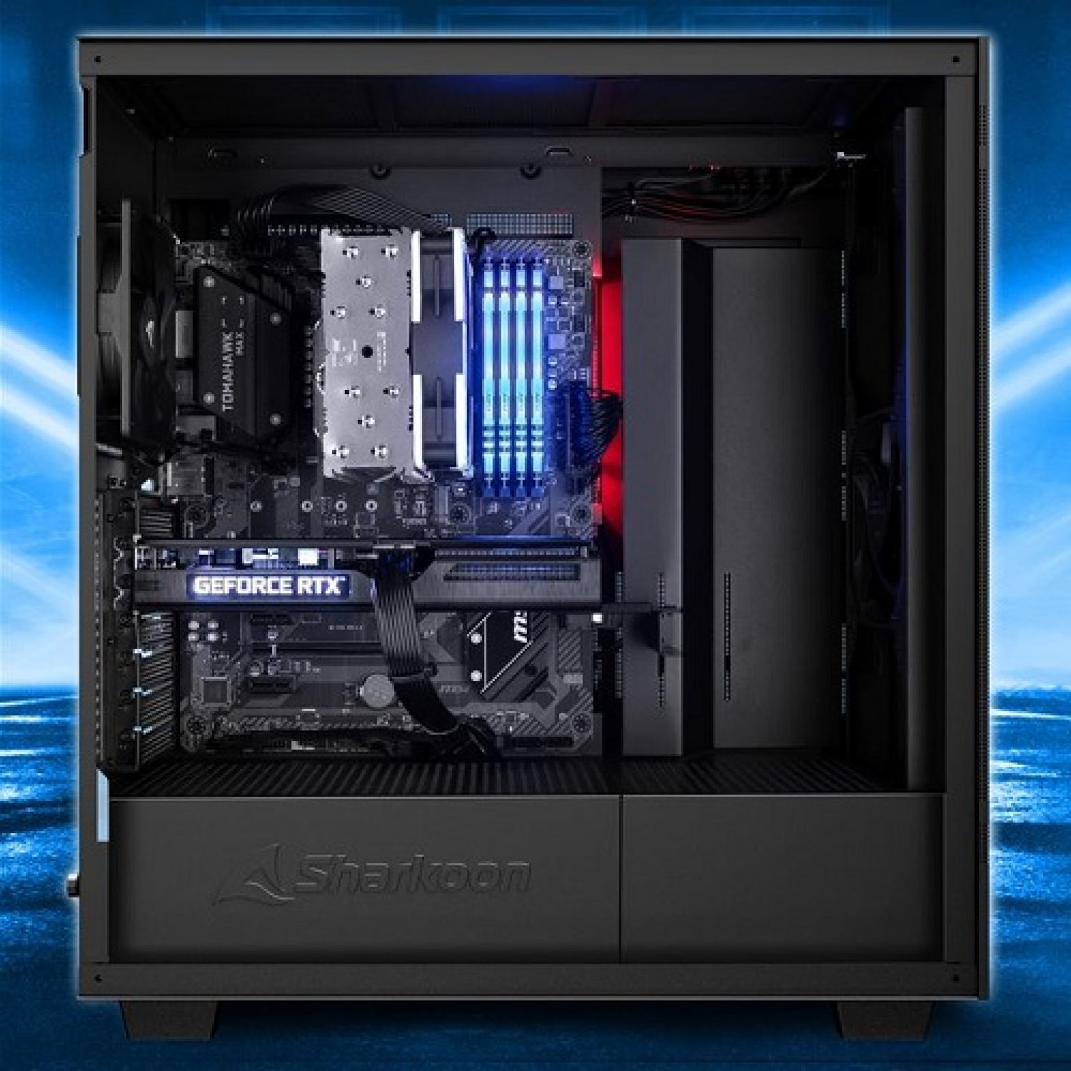 Sharkoon Rebel C50, elegante chasis para instalación modular