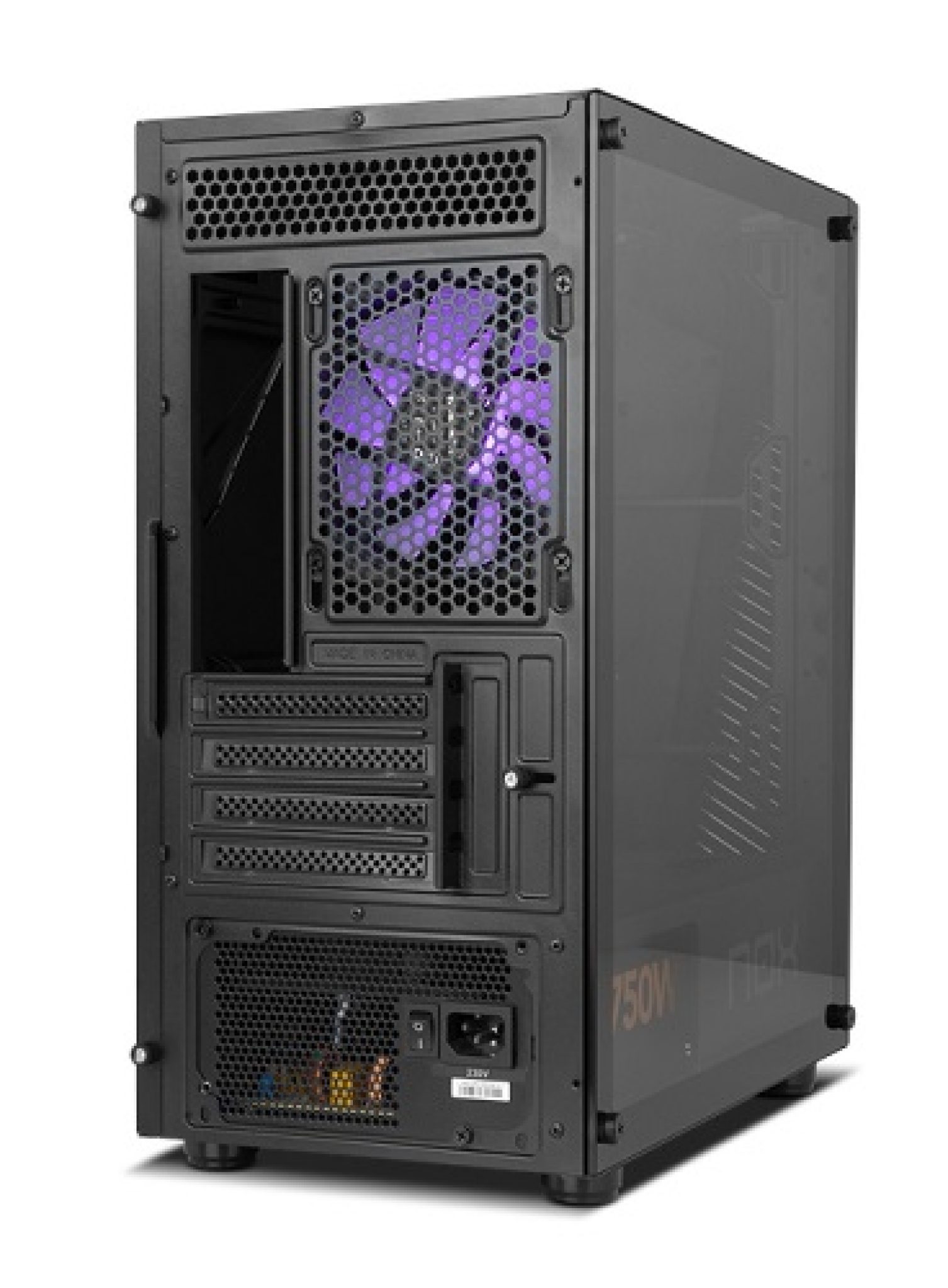 Nox Infinity Zeta, chasis gaming con elegante tira ARGB frontal