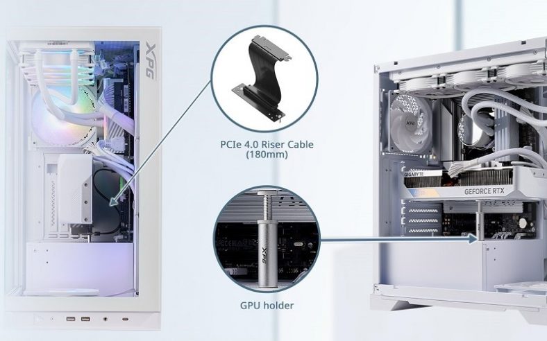 XPG INVADER X, la ostentación gaming de un gran chasis